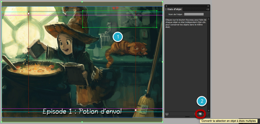 InDesign - TurboMedia : Faire une animation simple (cliquer pour ...